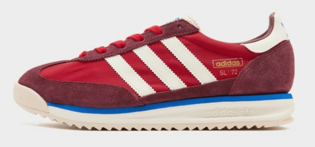 Adidas SL 72 in Red – FootFlex